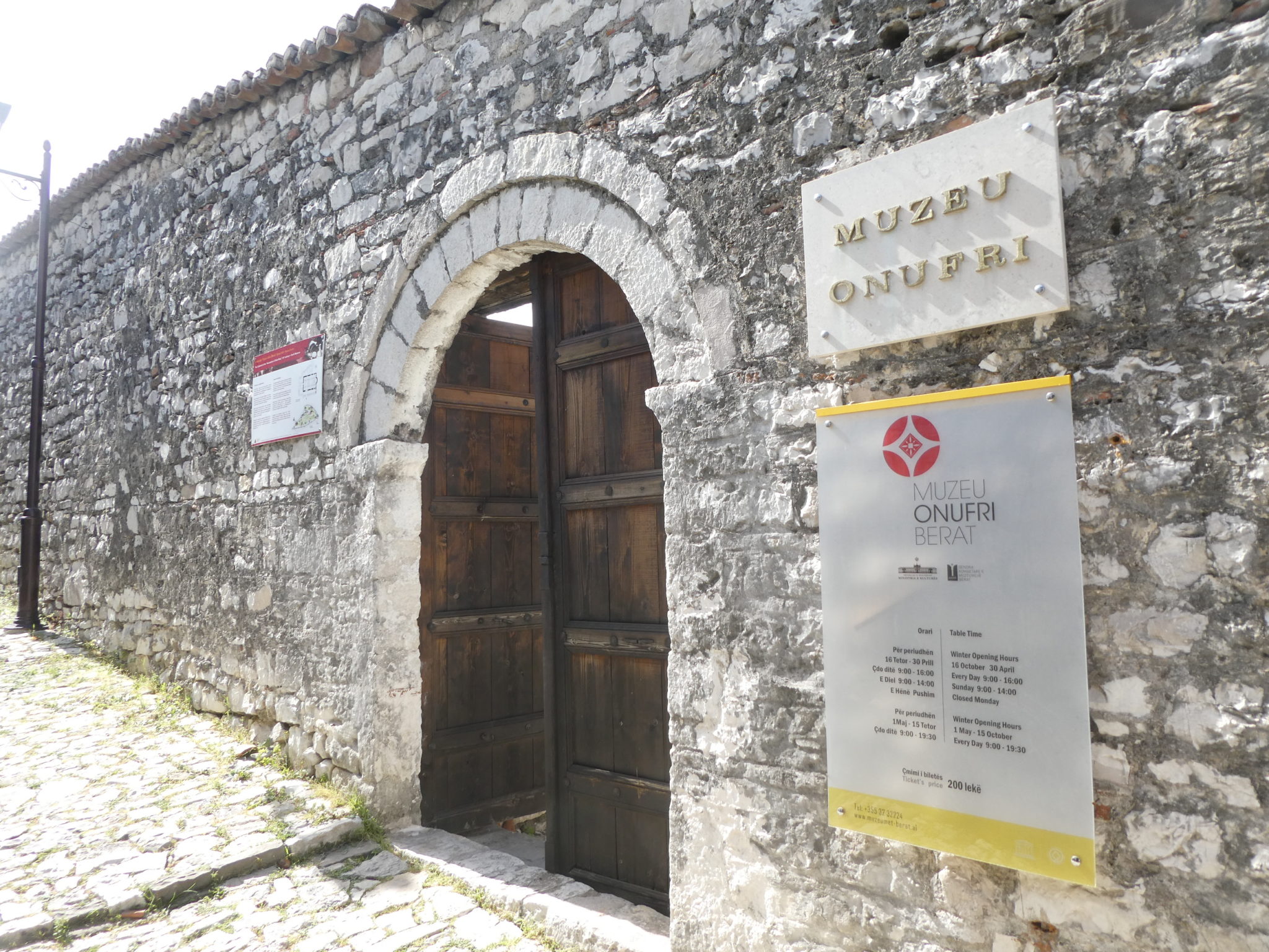 Amazing Days Out: Onufri Museum, Berat - Planet Full Of Love